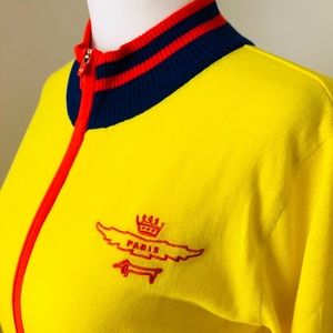 Louis Castel | Jackets & Coats | Louis Castel Yellow Golf Jacket Nwt ...